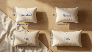 What Size is a Queen Pillow: Read Full Dimensions Guide - Easy Rest