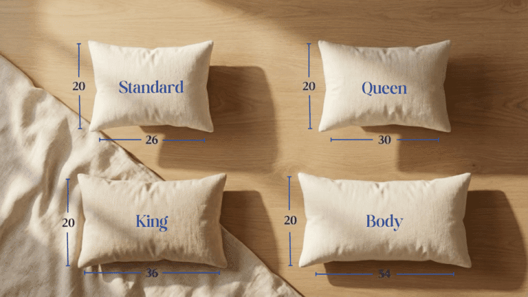 What Size is a Queen Pillow: Read Full Dimensions Guide - Easy Rest